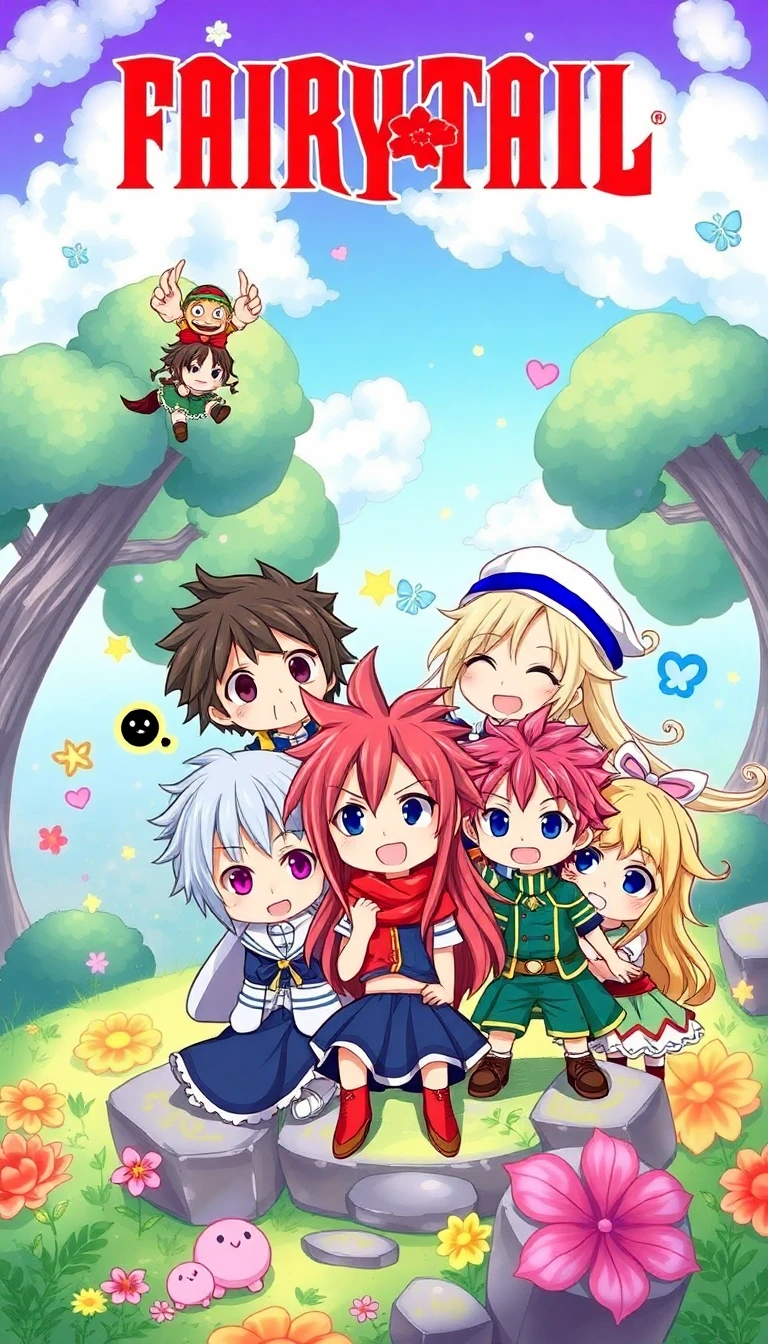 🔥 [50+] Fairy Tail Chibi Wallpapers | WallpaperSafari