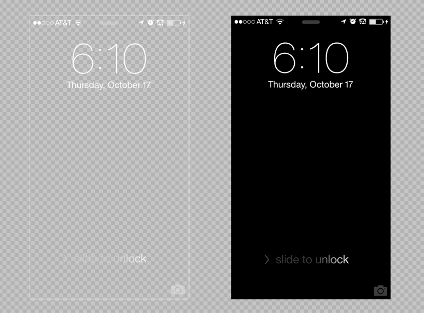 Free Download IPhone 5 5C 5S Lock Screen Background Template PSD Blog 