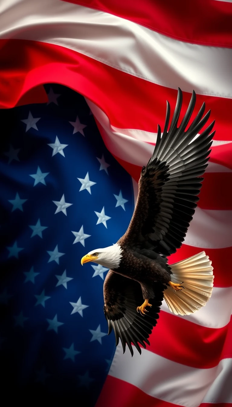 🔥 Free Download American Flag With Eagle Wallpaper by @andrewl25 | WallpaperSafari