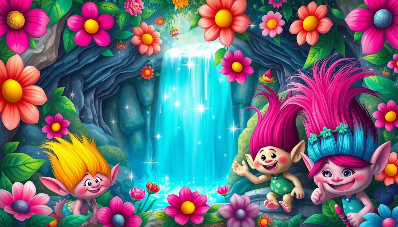 🔥 [10+] Trolls Wallpapers | WallpaperSafari