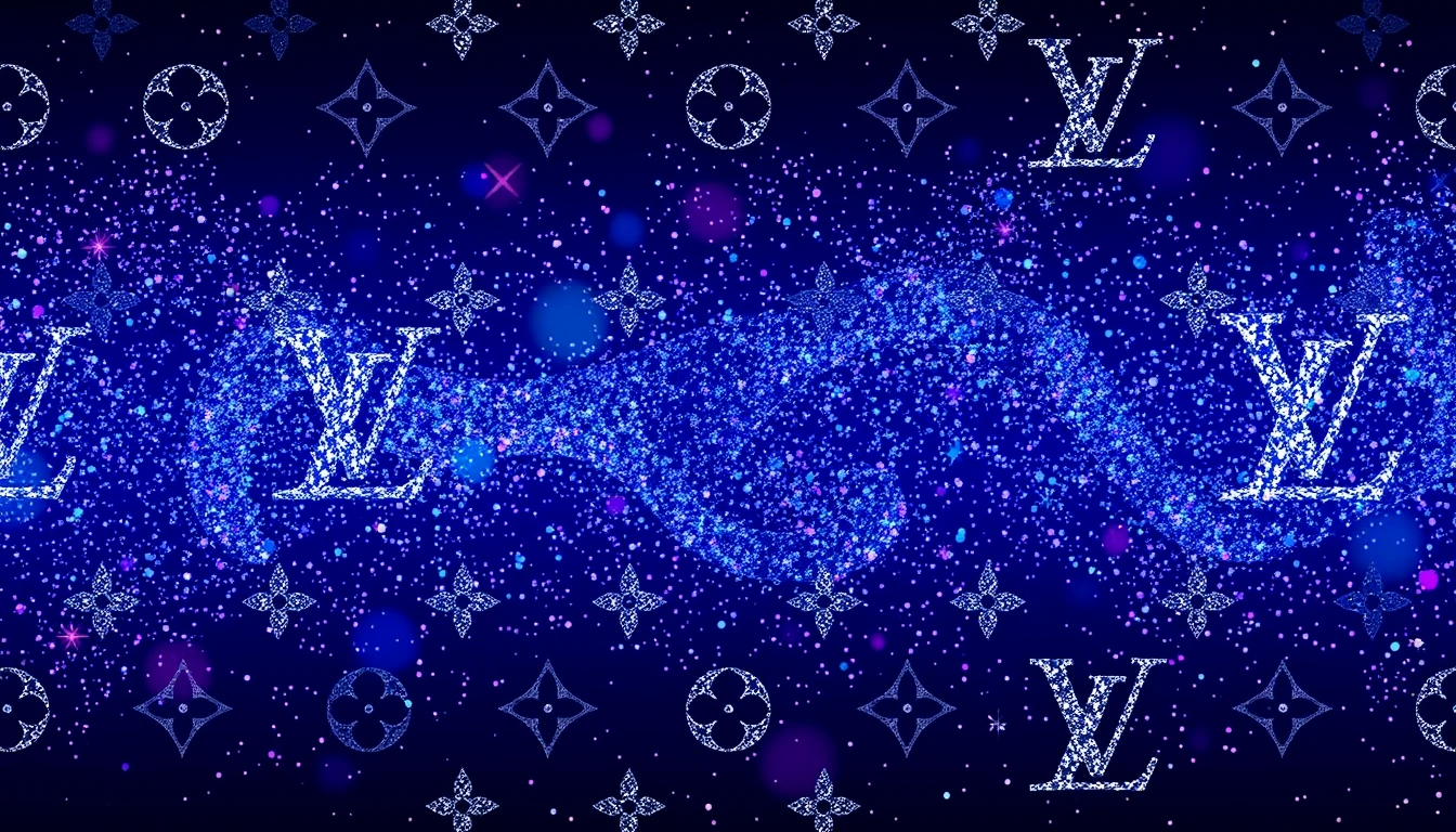 🔥 [30+] Louis Vuitton Glitter Wallpapers | WallpaperSafari