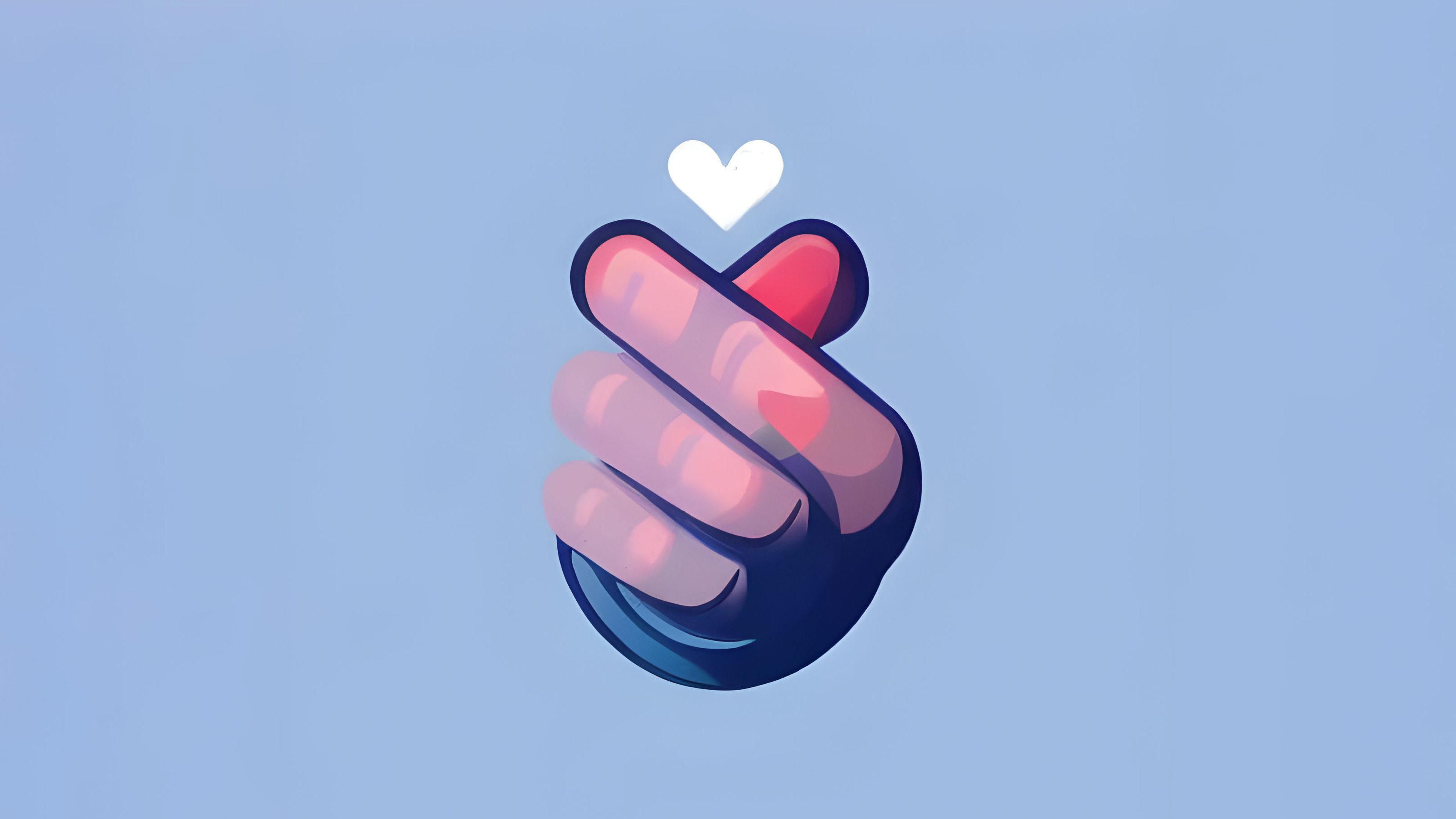 🔥 Free Download Finger Heart Wallpaper And by @josephrodriguez ...