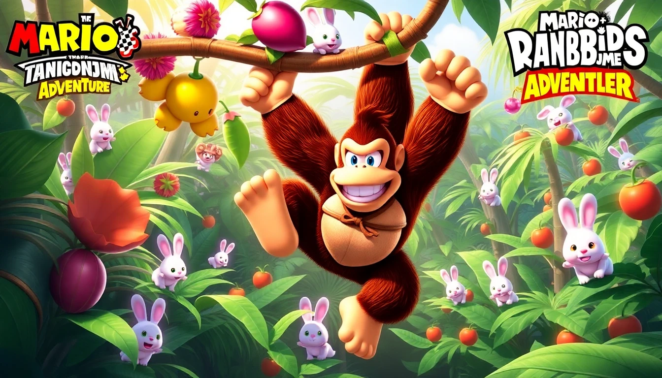 🔥 Free Download Mario Rabbids Kingdom Battle Donkey Kong Adventure by ...