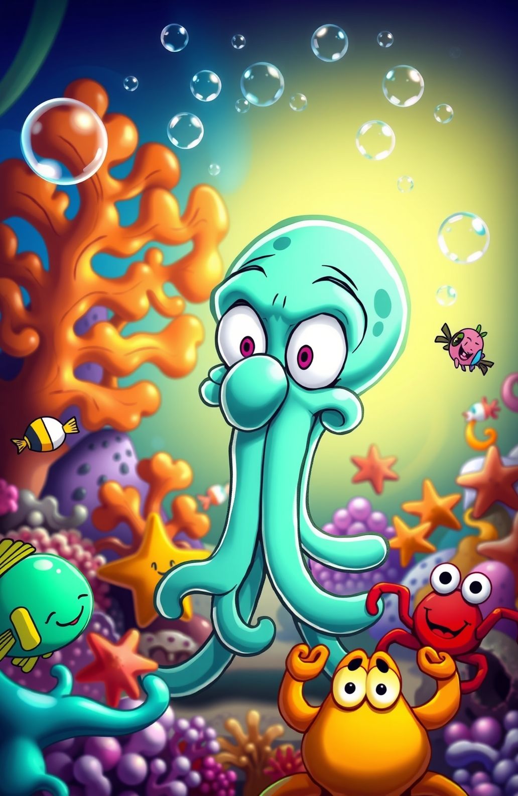🔥 Free Download Squidward Wallpaper by @tfloyd70 | WallpaperSafari