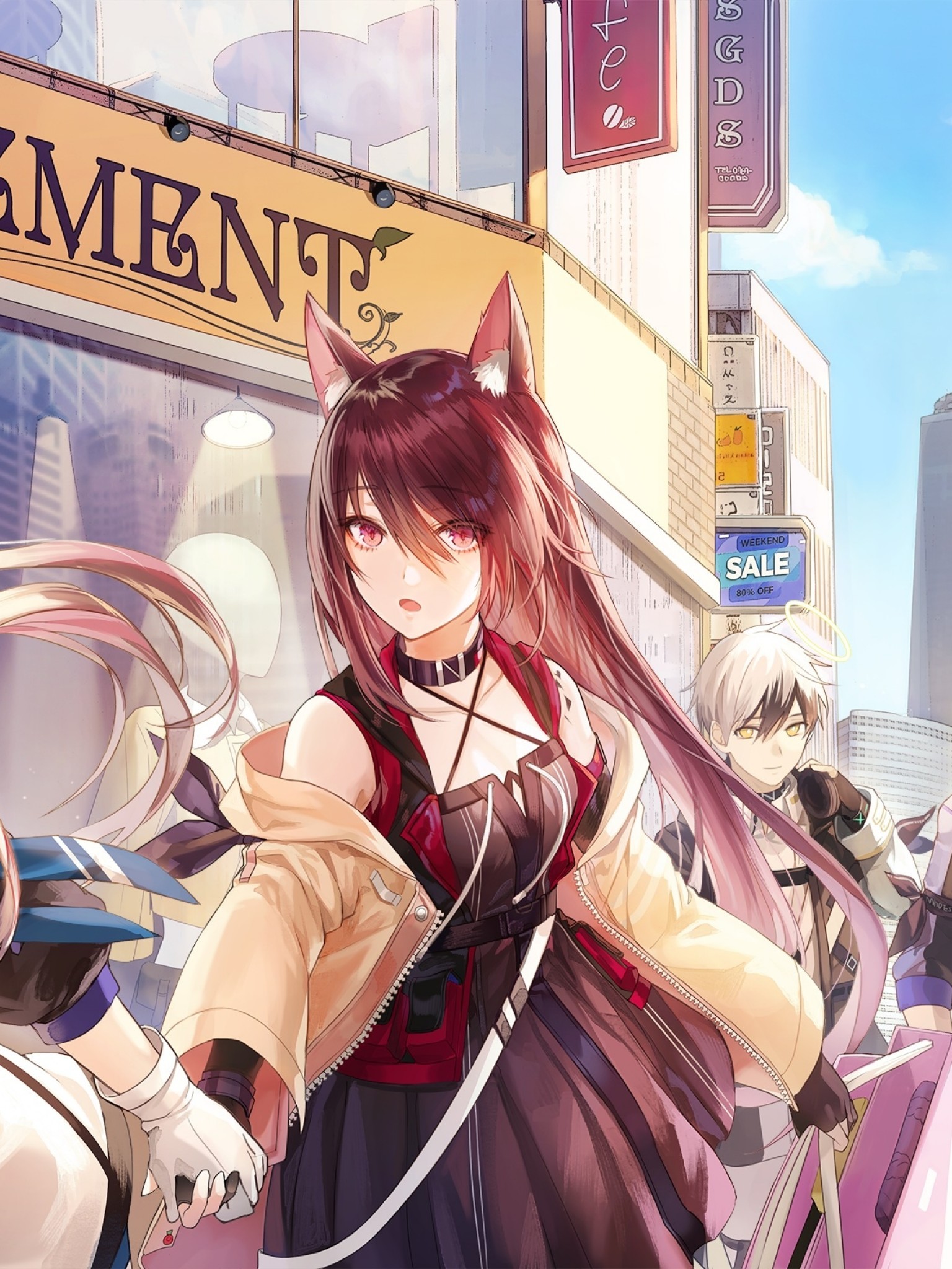 🔥 Free Download Ansel Adnachiel Melantha Cardigan Arknights by ...