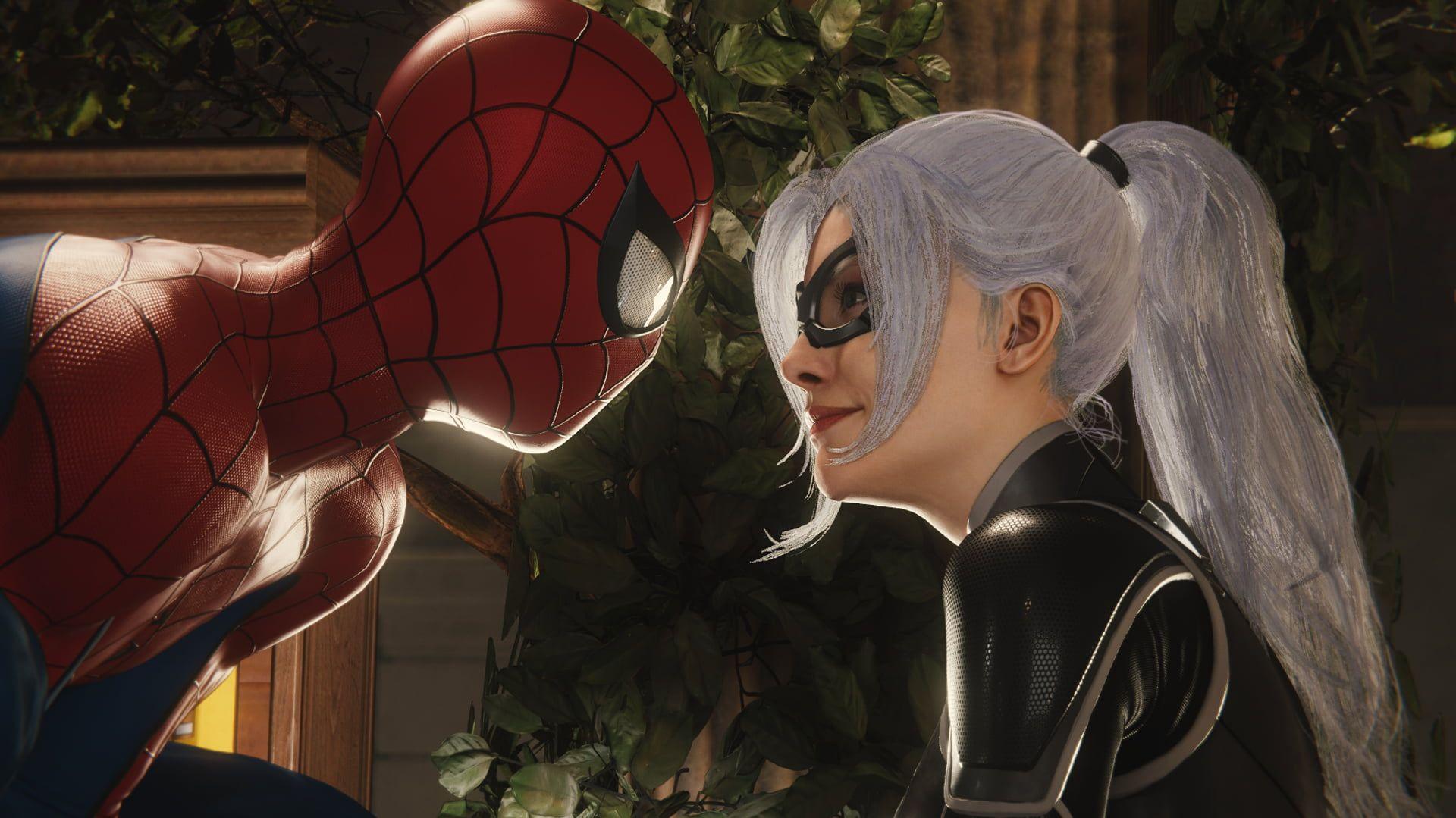  Free Download Spider Man Ps4 Black Cat Marvel Comics 1080p By