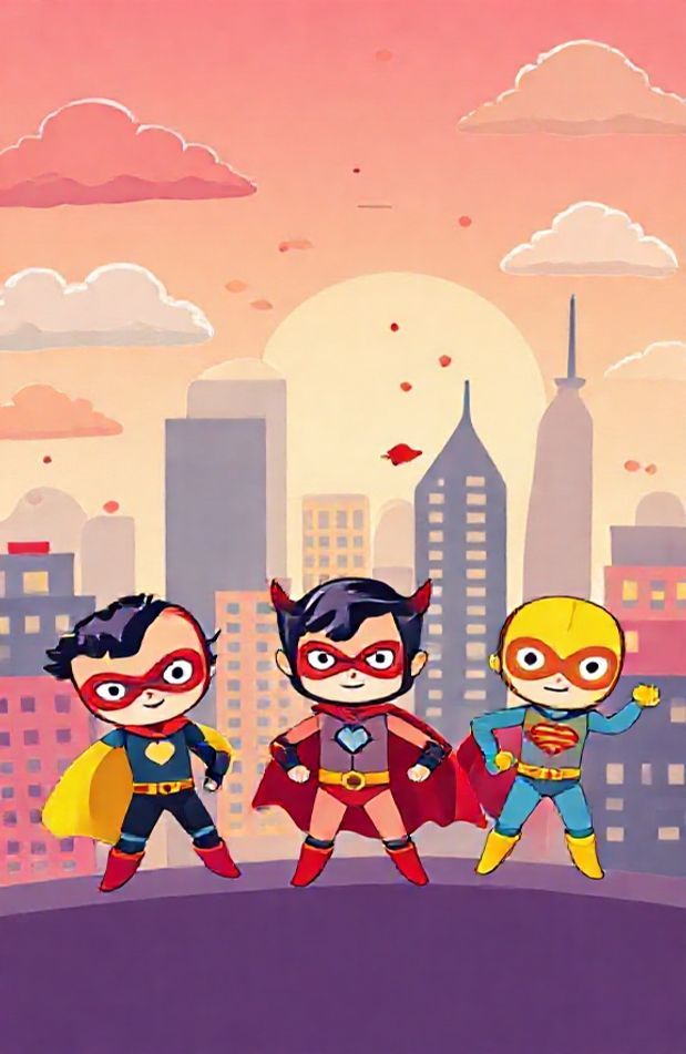 🔥 Free Download Cute Superhero Wallpaper by @christopherp18 ...