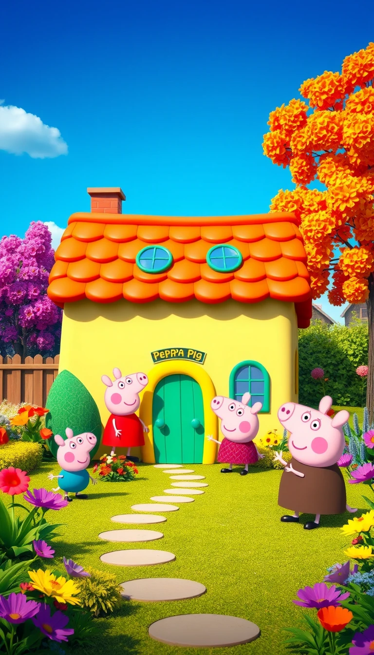🔥 Free Download Peppa Pig House Hd Wallpaper by @ashleyd | WallpaperSafari