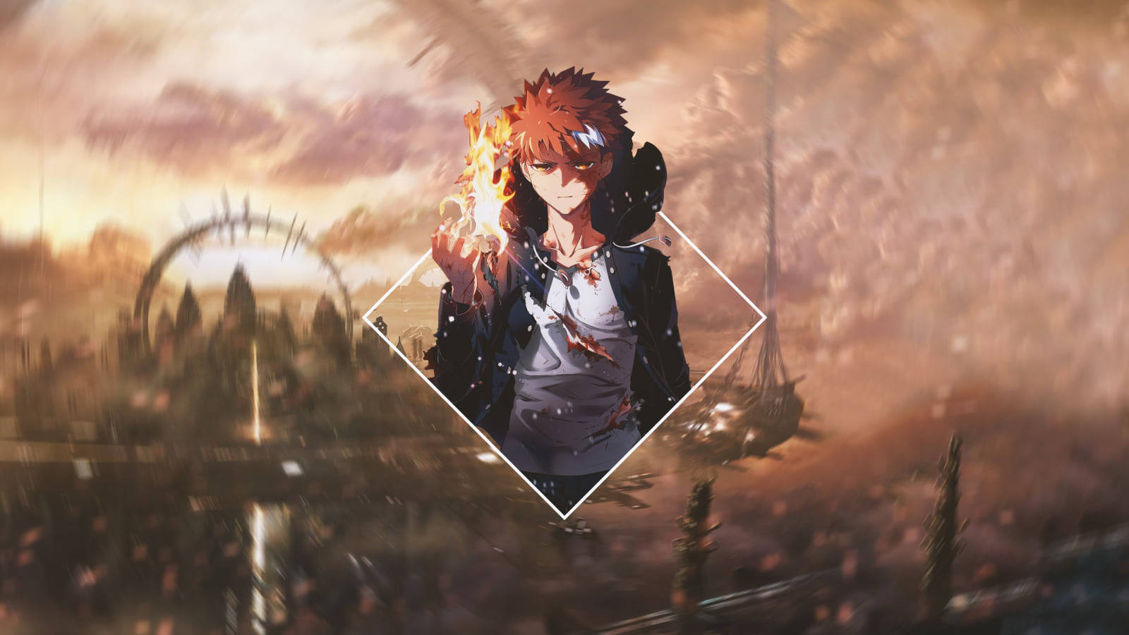 🔥 [50+] Fire Anime Wallpapers | WallpaperSafari