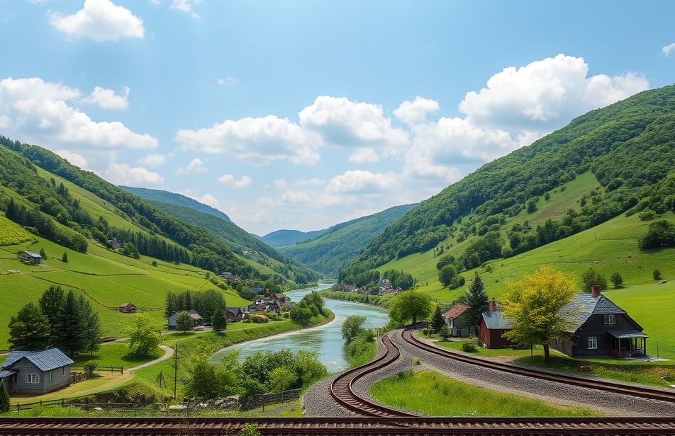 🔥 Free Download Model Railroad Backdrops Wallpaper by @brandonm62 ...