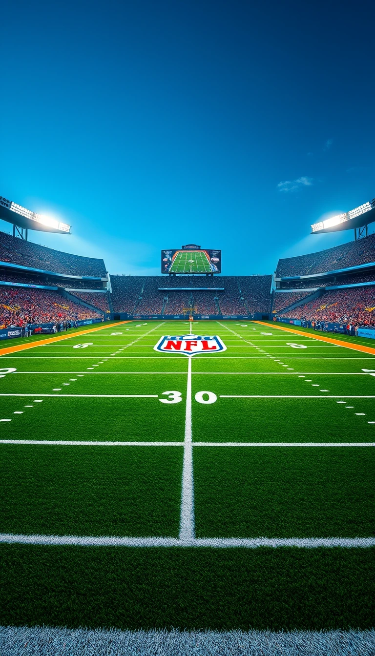 🔥 [50+] NFL Football Field Wallpapers | WallpaperSafari