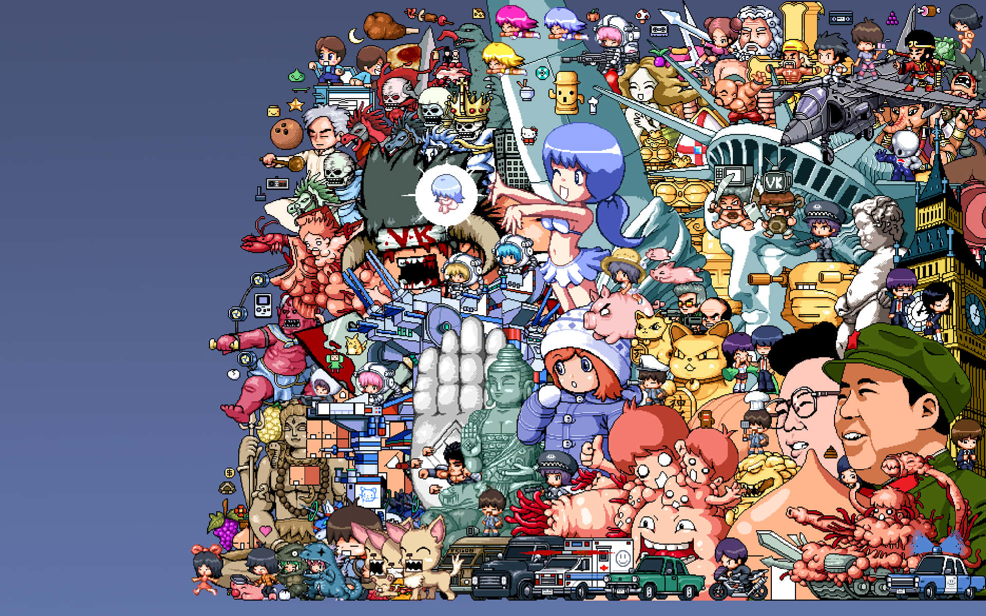 🔥 Free Download Cartoon Character Collage Wallpaper by @jmurphy15 ...
