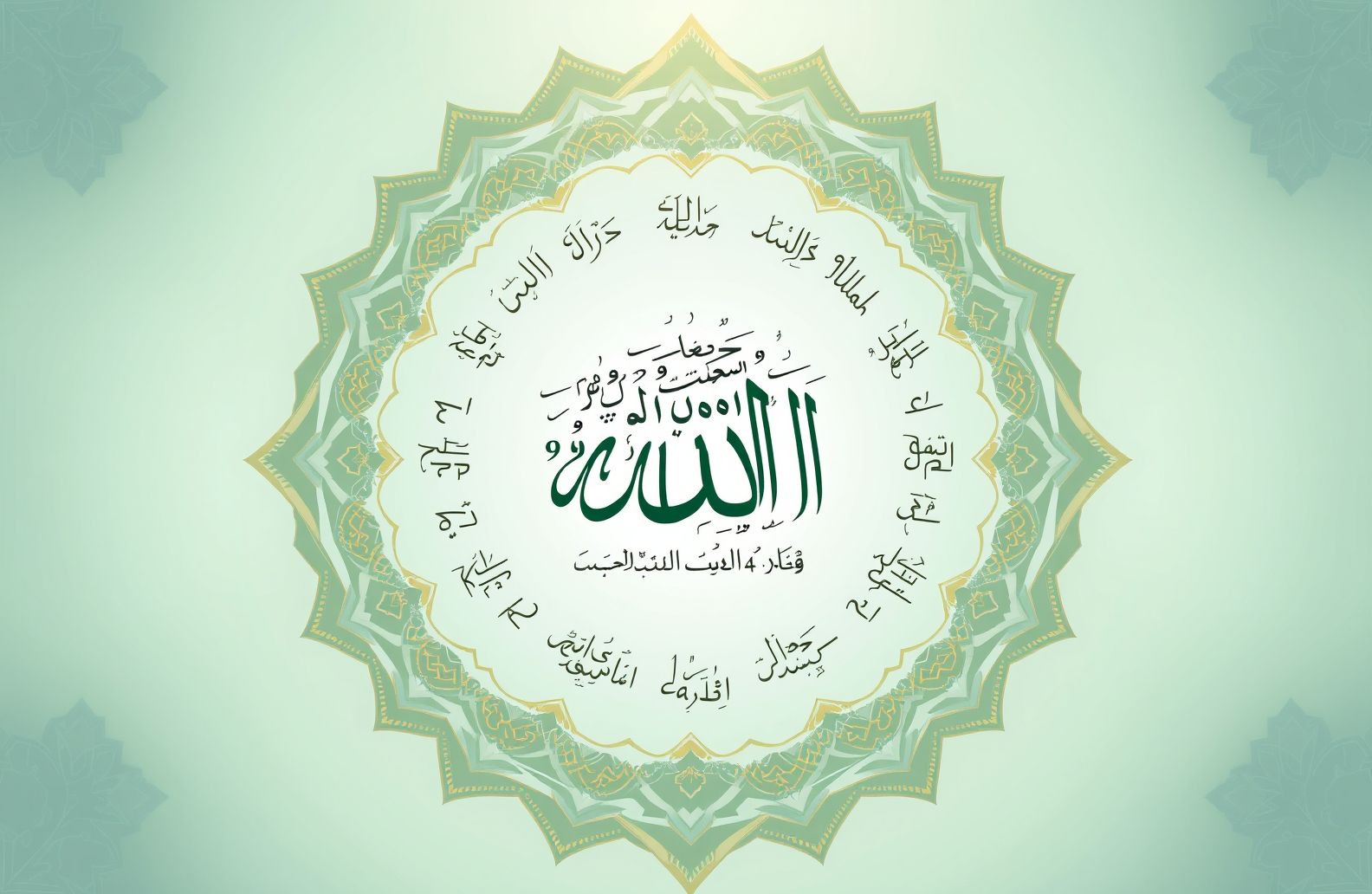 🔥 [50+] 99 Names of Allah Wallpapers | WallpaperSafari