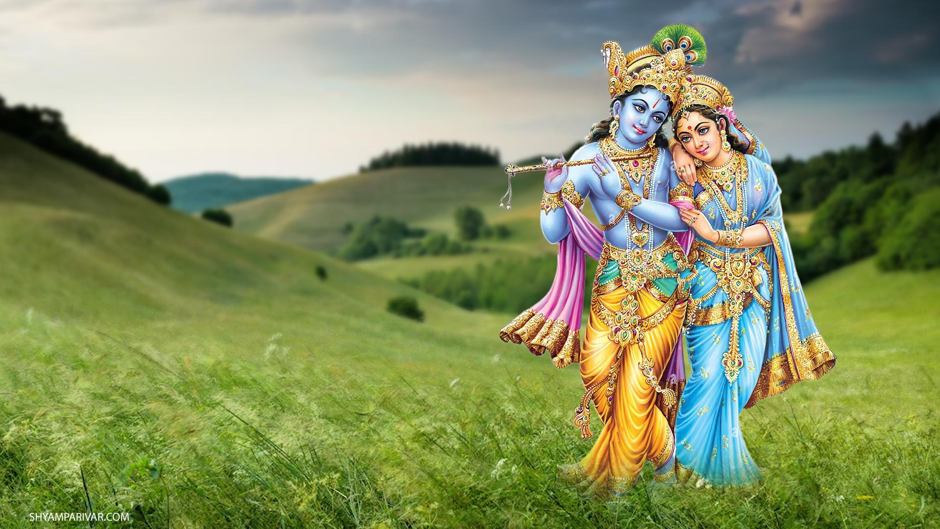 🔥 Free Download Radha Krishna Desktop Wallpaper 1920X1080P For Laptop ...