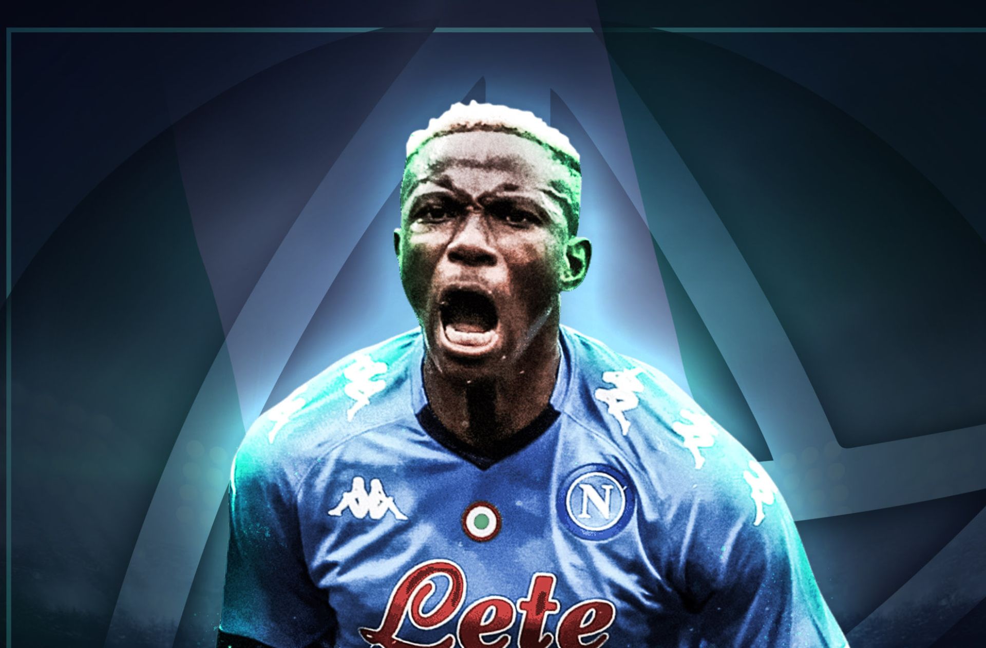 🔥 Free Download Victor Osimhen Soccer Victorosimhen Football Napoli Hd ...