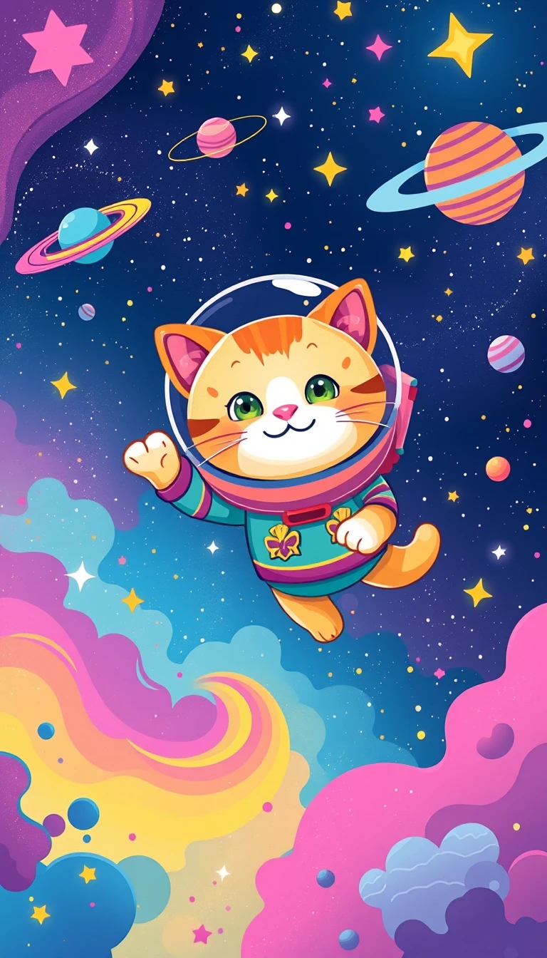 🔥 [100+] Space Cat Wallpapers | WallpaperSafari