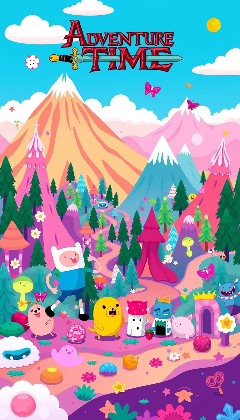 🔥 [60+] Adventure Time Phone Wallpapers | WallpaperSafari