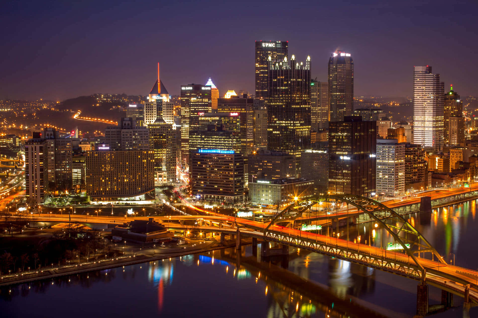 🔥 Free Download Awesome Timelapse Pittsburgh Skyline Wallpaper by ...