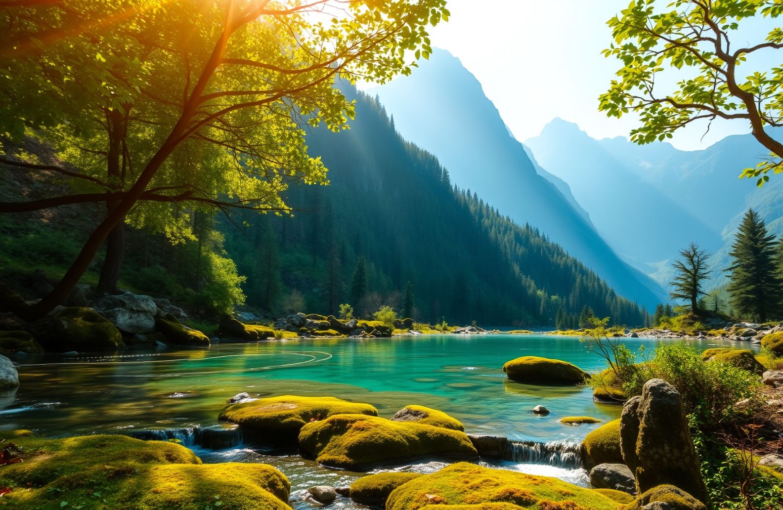 🔥 Free Download Mountain Spring Wallpaper by @sharondaniels ...