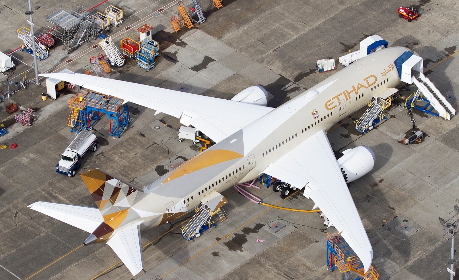 🔥 Free Download Bird Eye Boeing Of Etihad Airways Aircraft Wallpaper by ...