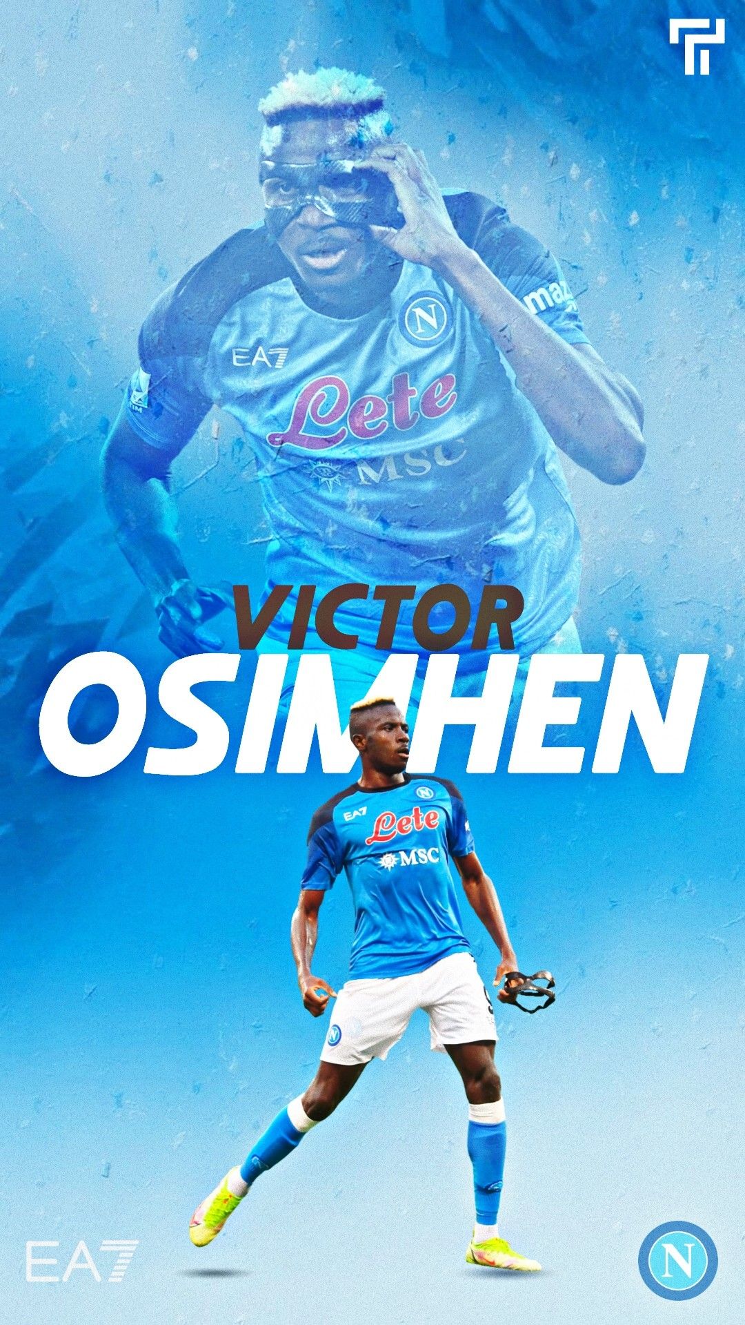 🔥 Free Download Wallpaper Victor Osimhen Napoli by @laceym25 ...