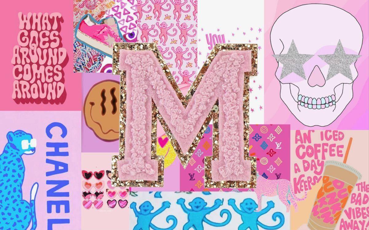 🔥 [60+] Pink Letter M Wallpapers | WallpaperSafari