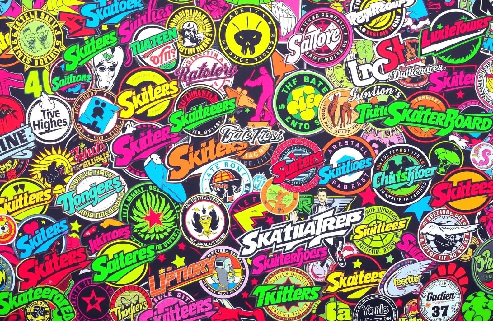 Wallpaper Skate Logo Skateboard Wallpaper Royalty Free Images, Stock