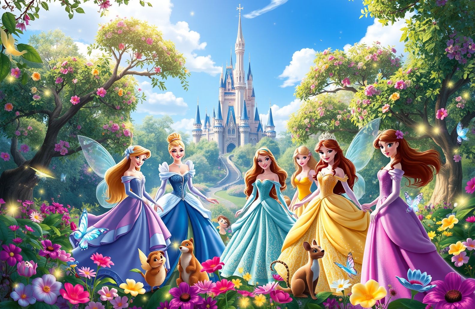 🔥 Free Download Disney Princesses Wallpaper by @cherylt | WallpaperSafari