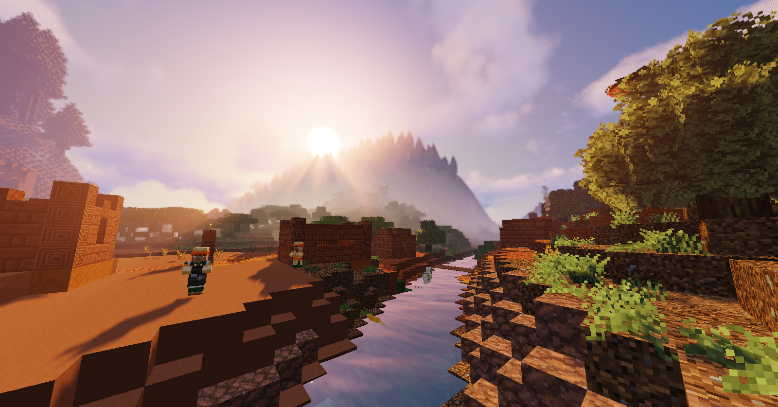 🔥 Free Download Minecraft Landscape 4k Wallpaper by @rachelm31 ...