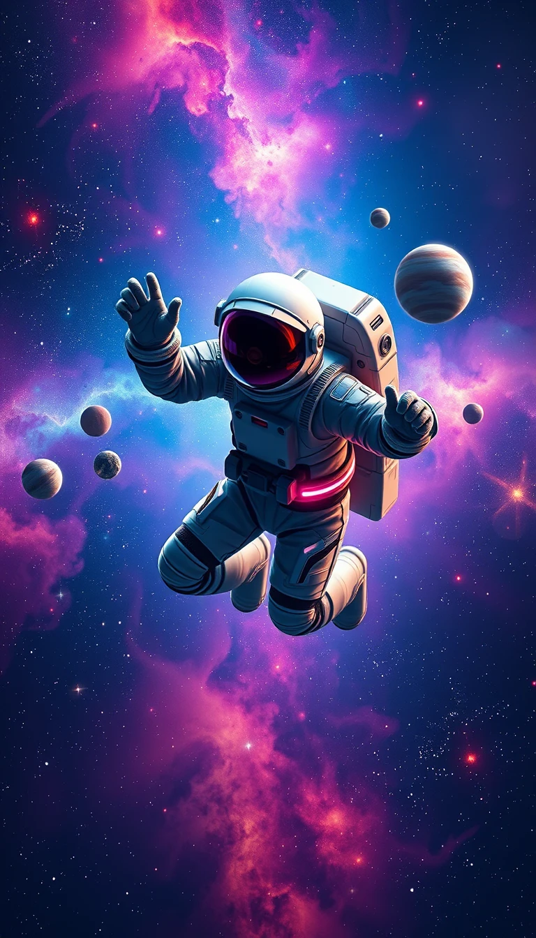 🔥 Free Download Cool Astronaut Phone Wallpaper by @davidsantana ...