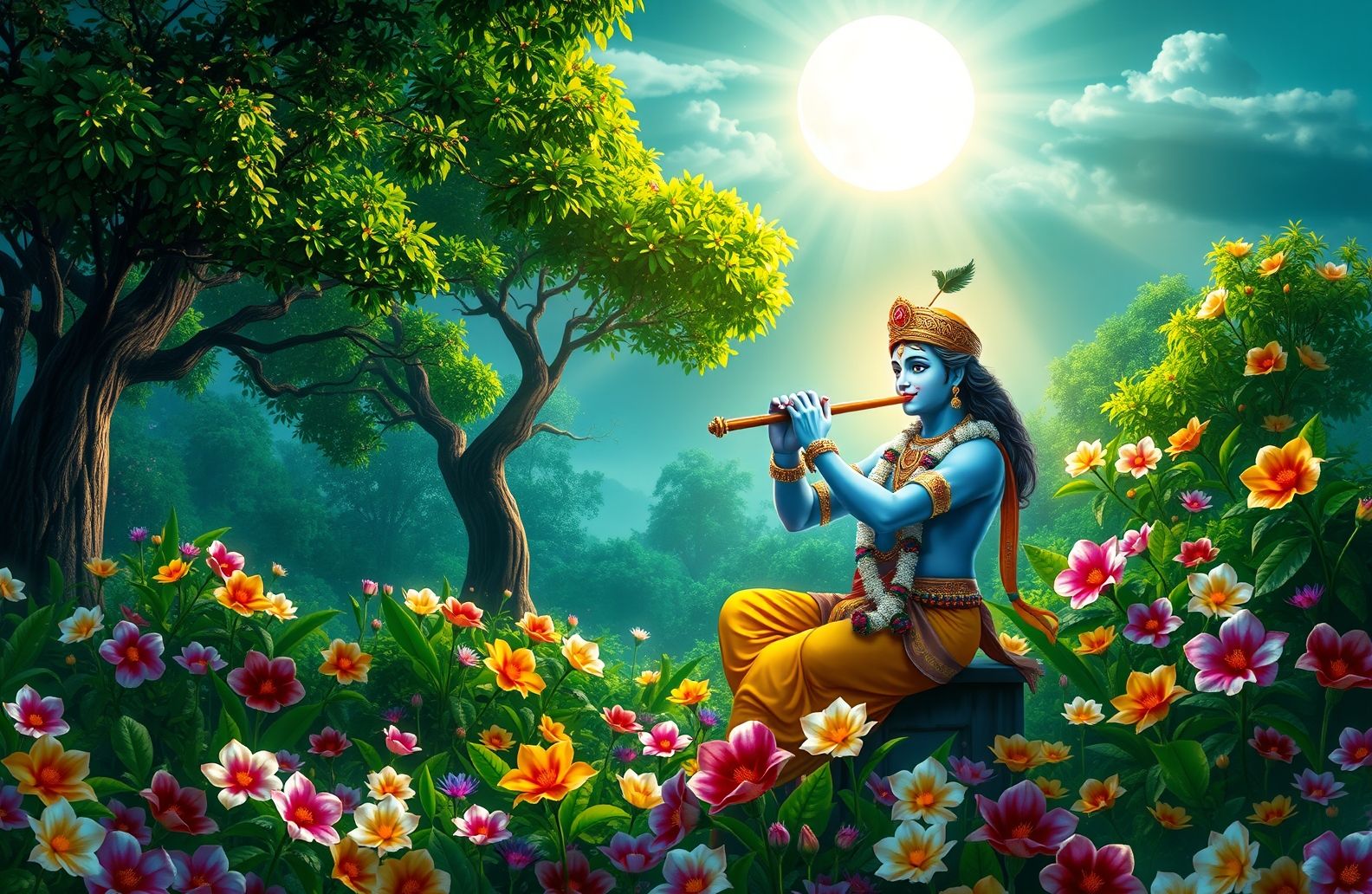 🔥 Free Download Shri Krishna Wallpaper by @sdurham | WallpaperSafari