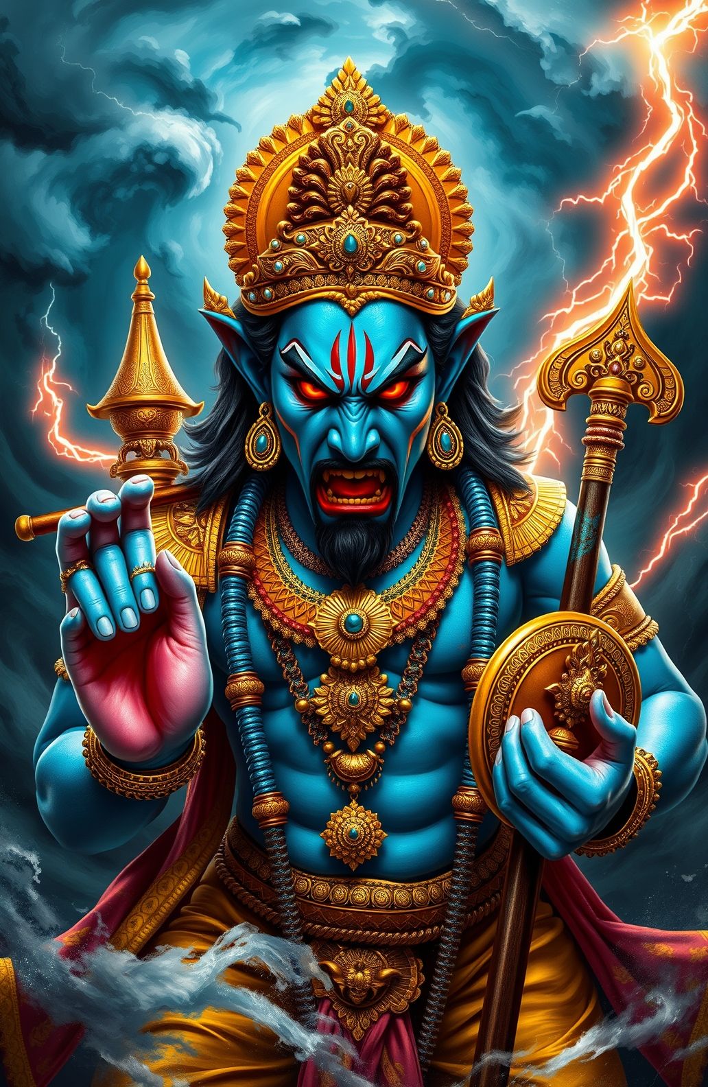 🔥 [40+] Angry Vishnu Wallpapers | WallpaperSafari