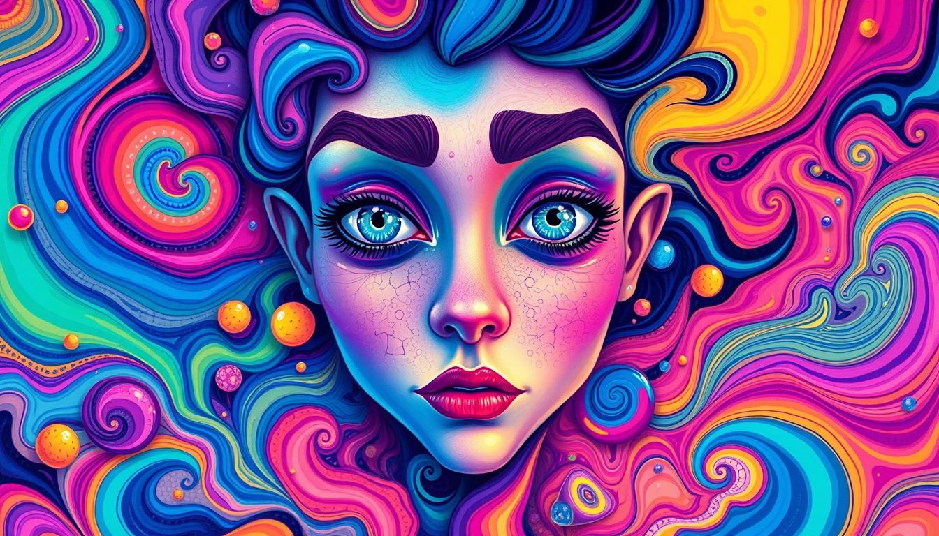 🔥 [50+] Trippy Face Wallpapers | WallpaperSafari