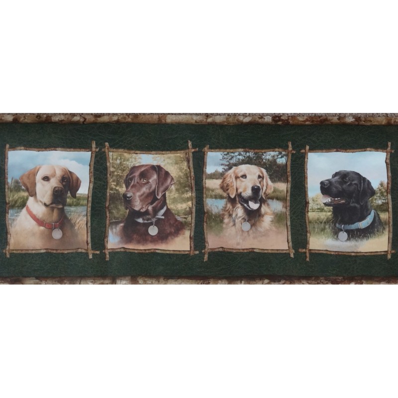 Labrador Retriever Wallpaper Border