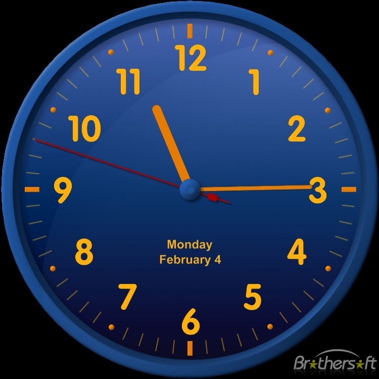 Free Analogue Desktop Clock Ohserre