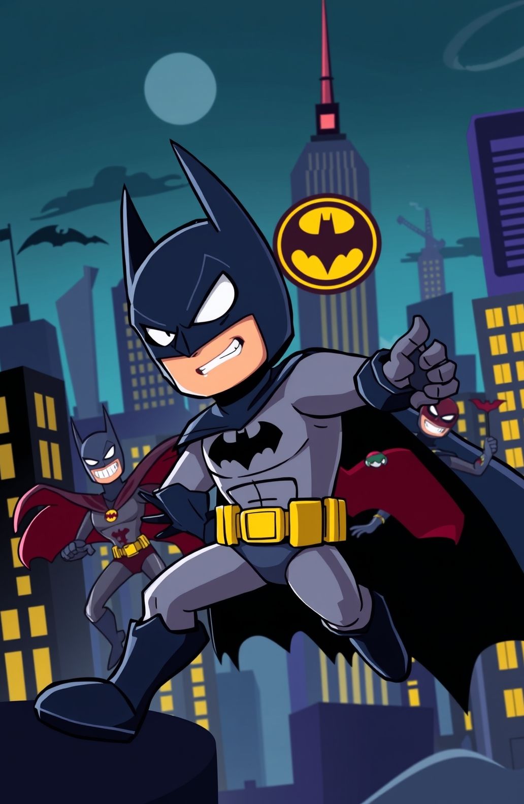 🔥 Free Download Batman Cartoon Wallpaper by @mcummings97 | WallpaperSafari
