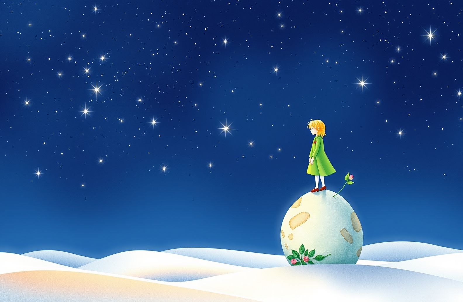 🔥 Free Download The Little Prince Wallpaper by @cynthiaibarra ...