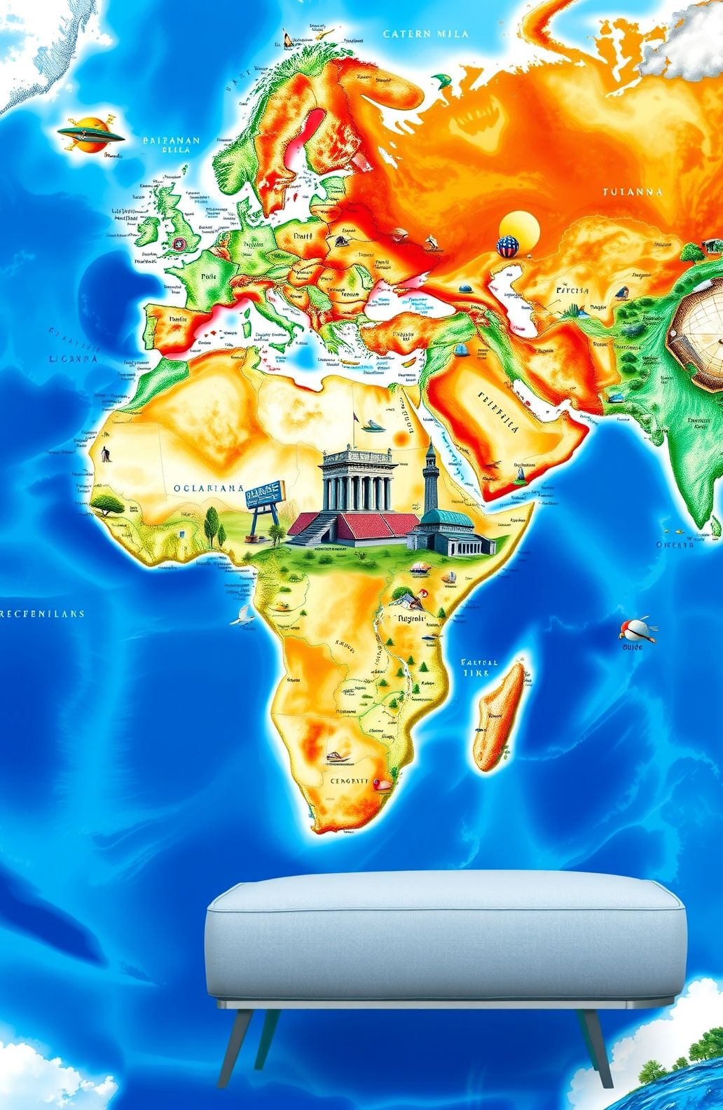 🔥 Free Download World Map Wallpaper High Resolution by @cperry ...
