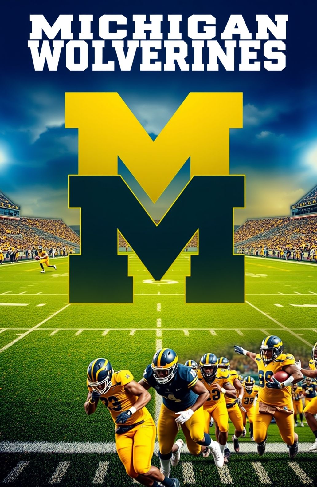 🔥 Free Download Michigan Wolverines Football Wallpaper Adorable by ...