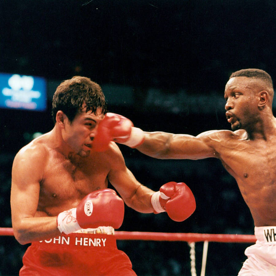 🔥 Free Download Pernell Whitaker Connecting Right Punch Wallpaper by ...