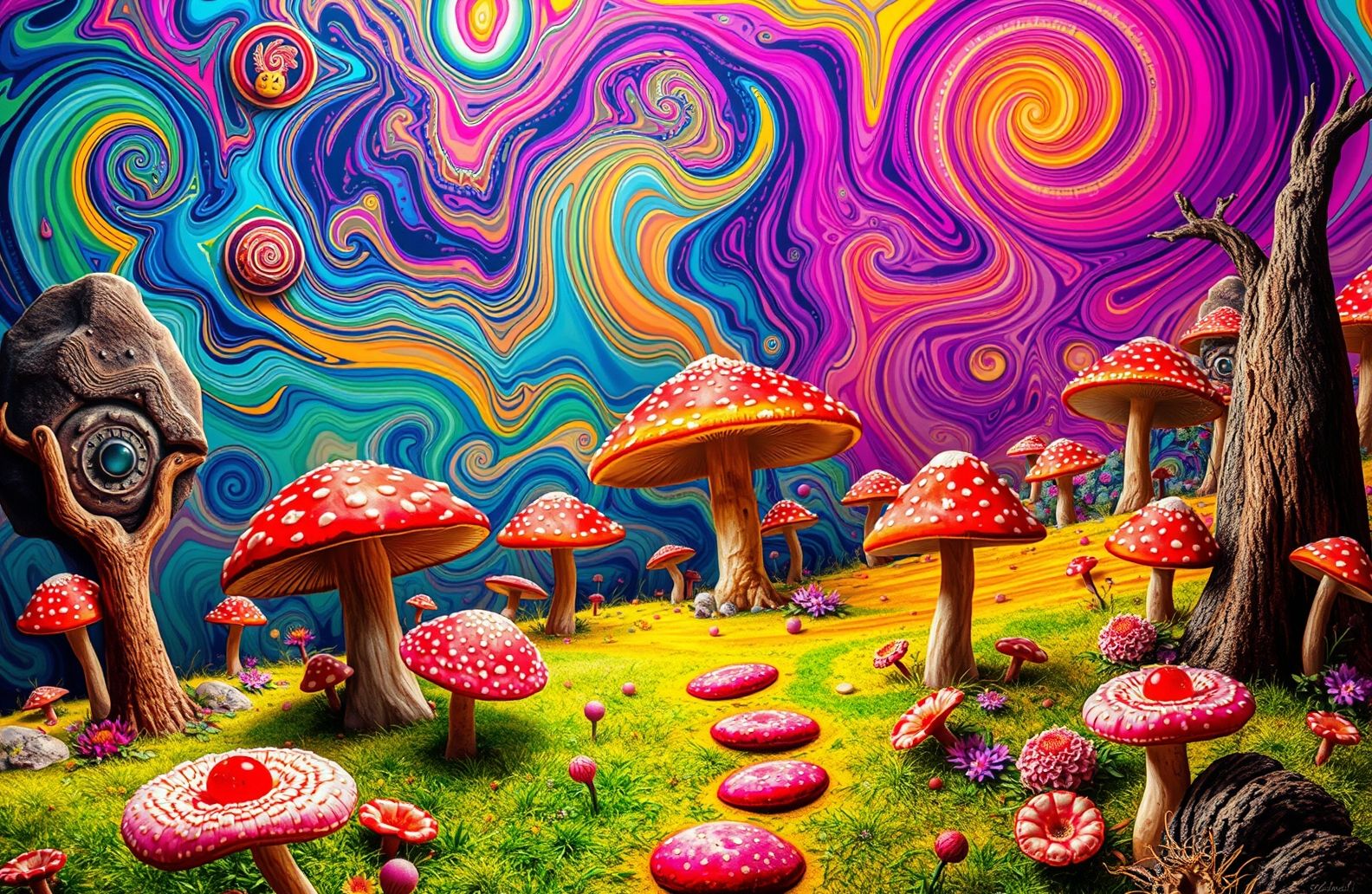 🔥 Free Download Trippy Shroom Wallpaper by @virginiawest | WallpaperSafari