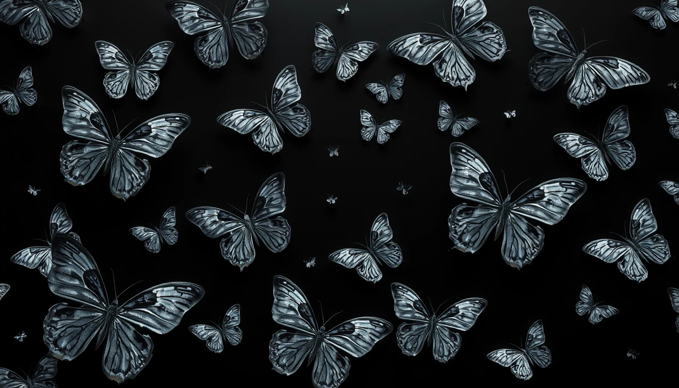 🔥 Download Black Butterfly Background Wallpaper by @wharris on ...