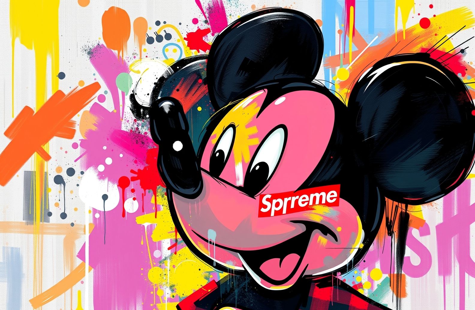 🔥 Free Download Supreme Mickey Mouse Wallpaper by @laurief ...