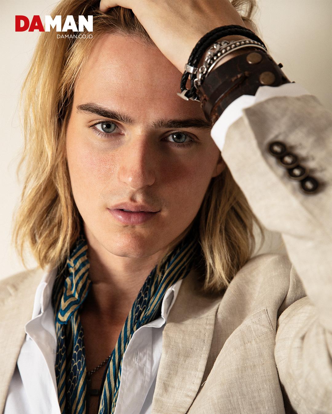 🔥 Free Download Luke Eisner A Natural Rock Star Da Man Magazine by ...