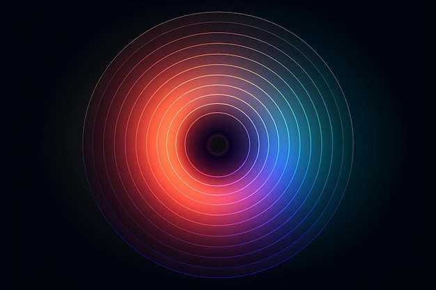 🔥 Free Download Simple Concentric Circles With Soft Gradients ...