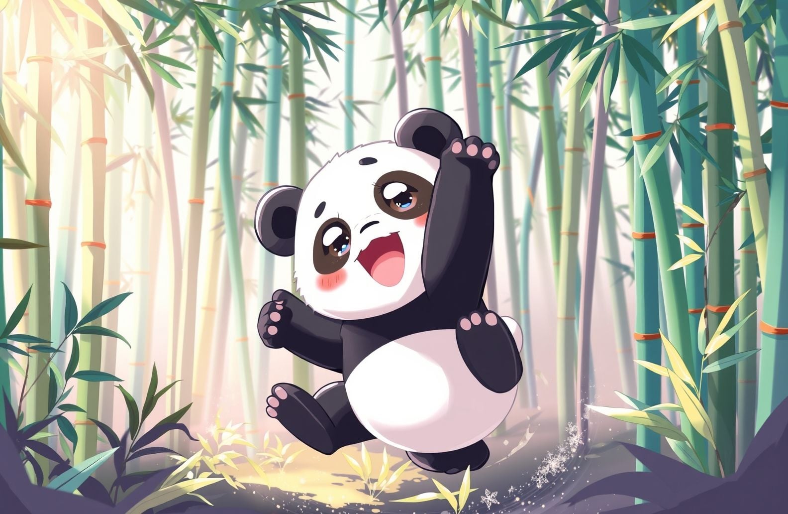 🔥 Free Download Cute Anime Panda Wallpaper by @cjones | WallpaperSafari