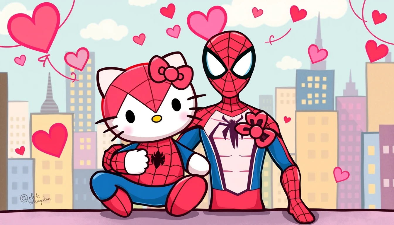 🔥 [30+] Hello Kitty And Spider-Man Wallpapers | WallpaperSafari