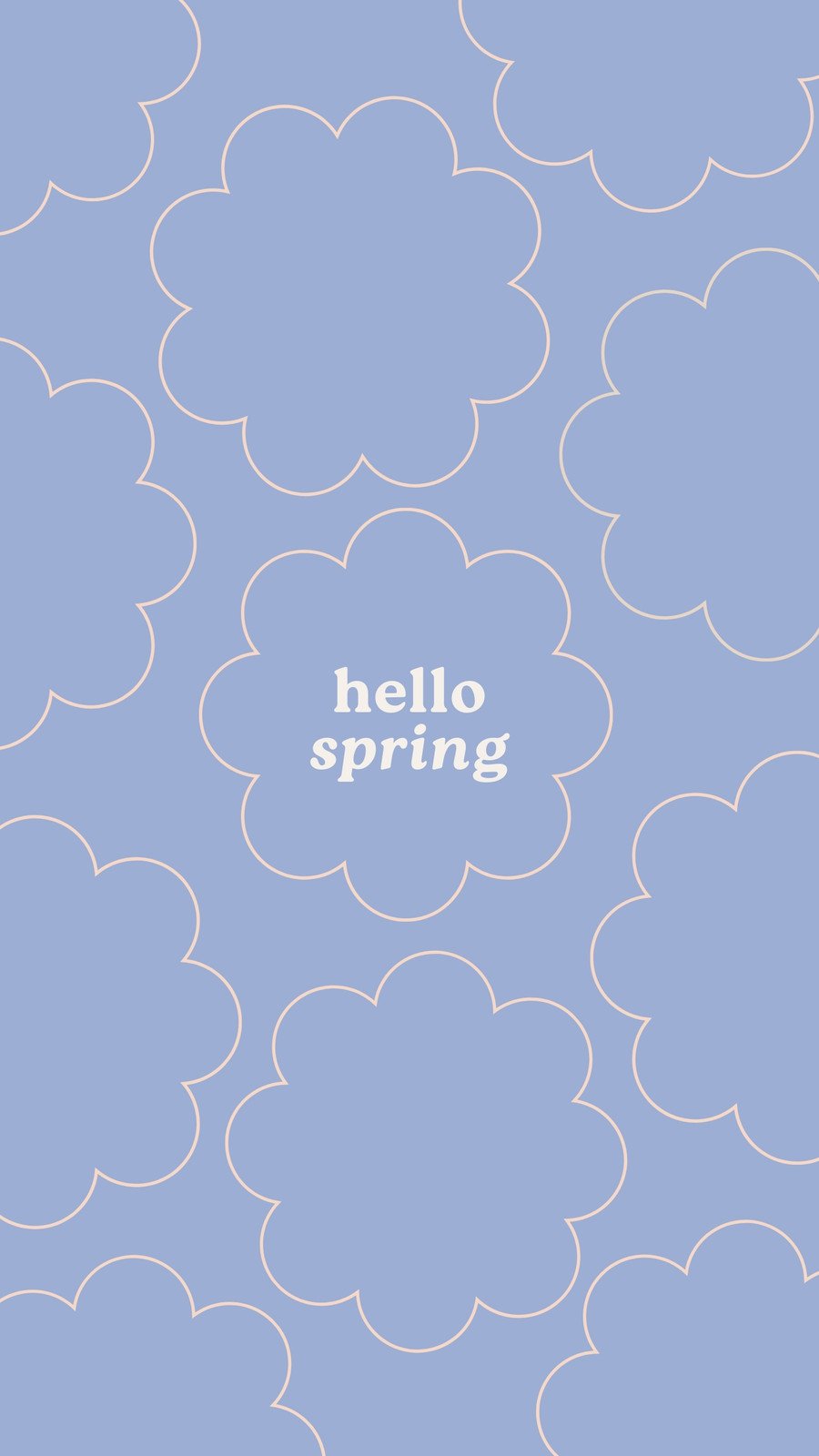 🔥 [20+] Spring Aesthetic Blue Wallpapers | WallpaperSafari