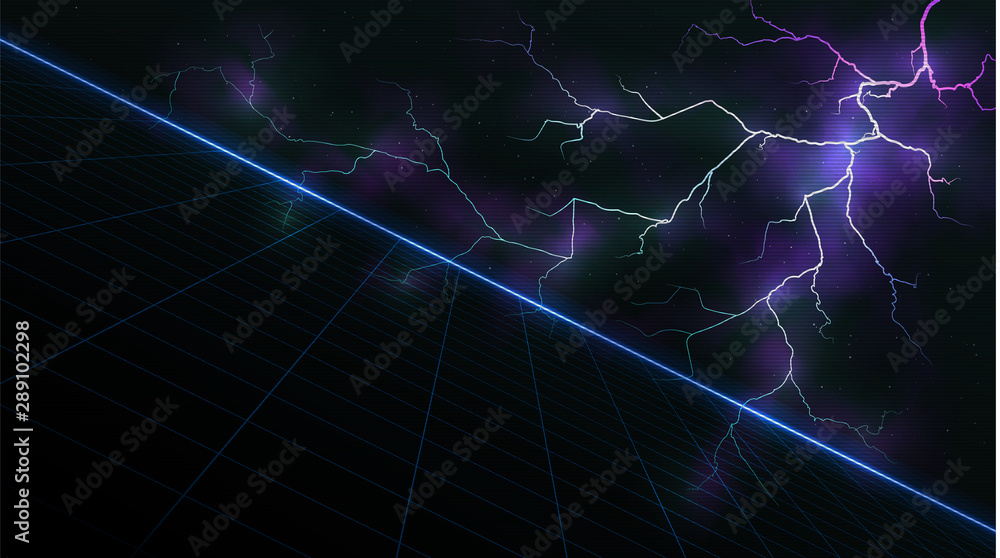 [21+] Space Lightning Wallpapers | WallpaperSafari