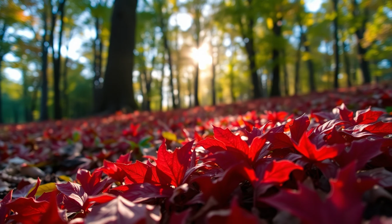 🔥 Free Download Red Autumn Leaves Wallpaper by @bryanblanchard ...